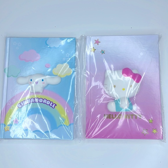 Hello Kitty | Office | Sanrio Hello Kitty Cinnamoroll Squishy Notepad ...